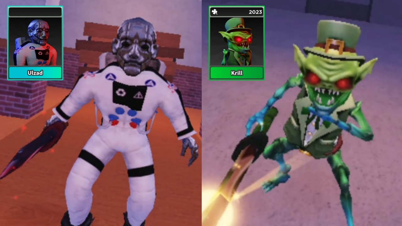 ULZAD & KRILL NEW KILLERS IN STK! | Survive the killer - YouTube