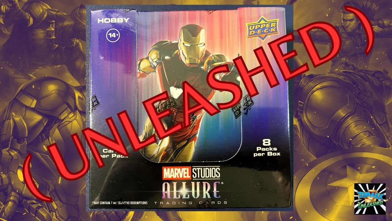 2022 Upper Deck Marvel Allure Hobby box trading cards unbox unleashed ...