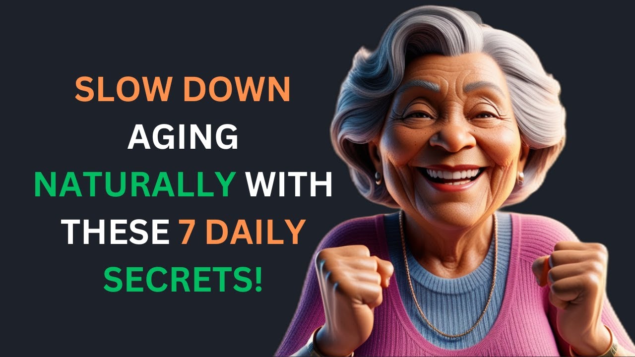 7 DAILY HABITS THAT SLOW DOWN AGING NATURALLY | Wise Elders - YouTube