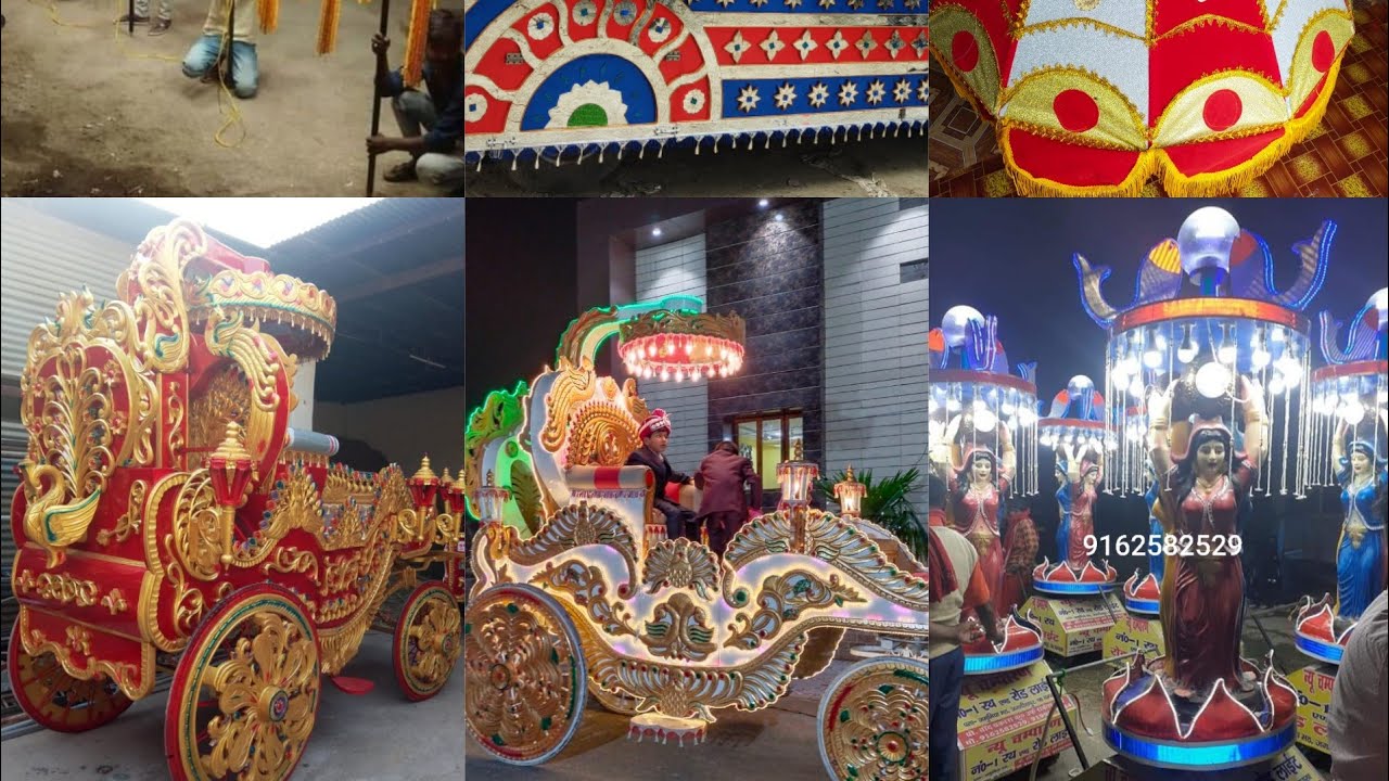 vip wedding jeep Rath Bahubali top 10 Rath menufacturer Horse Baggi ...