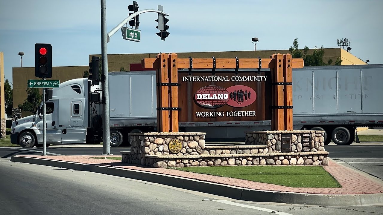 Delano Ca Drone footage 4k - YouTube