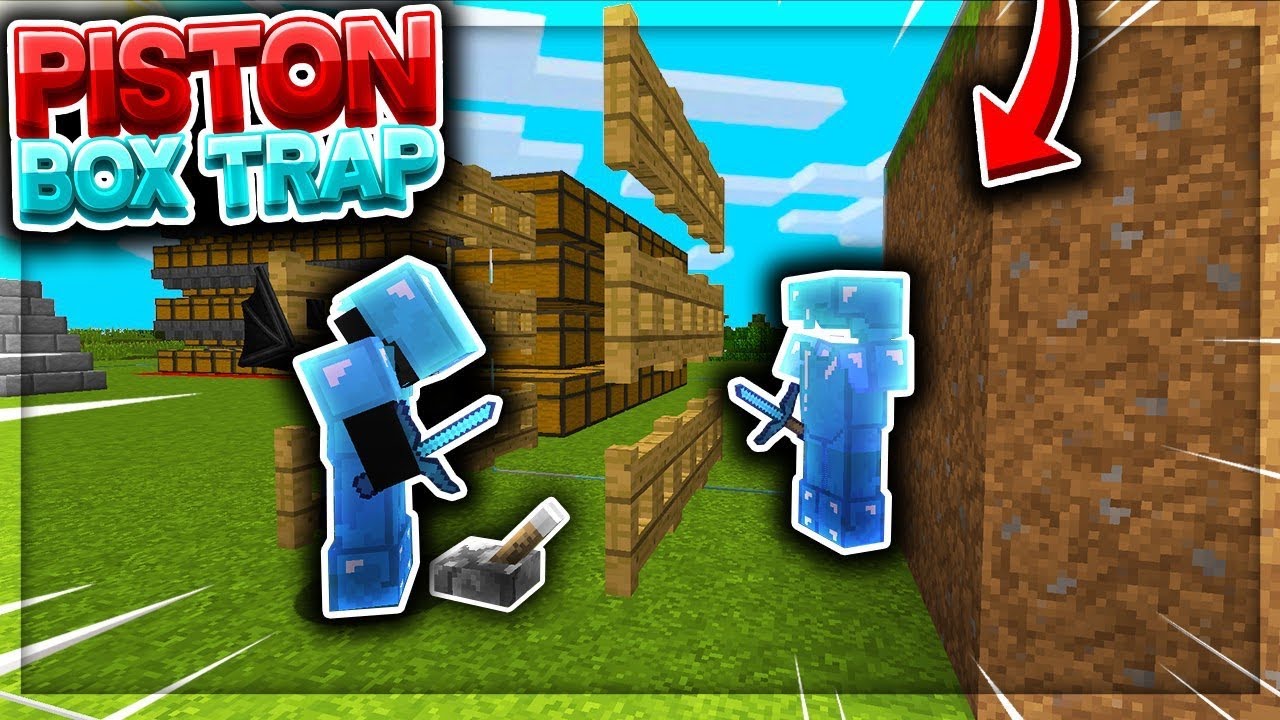 *NEW* PISTON BOX TRAP - 100% SUCCESS RATE | Minecraft HCF - YouTube