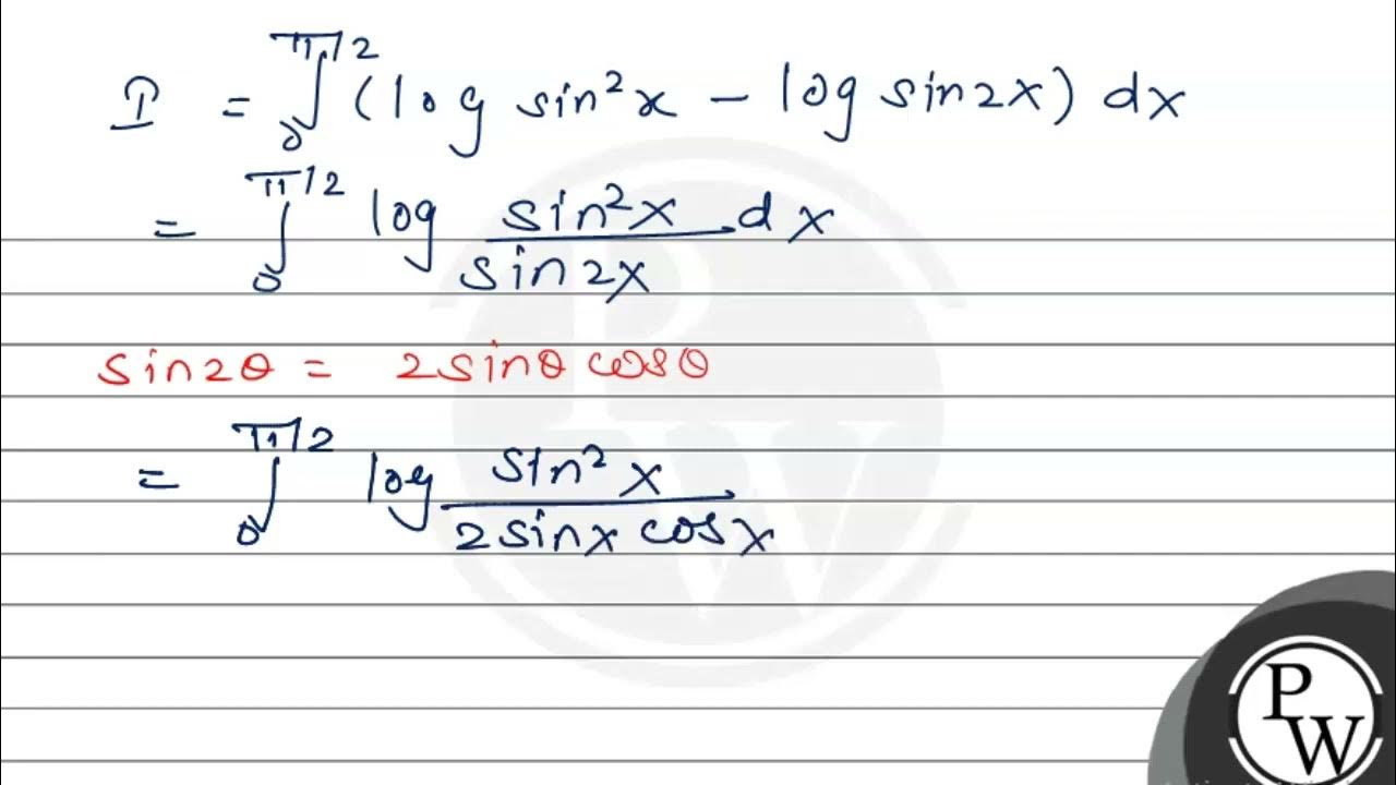 int-0-frac-pi-2-2-log-sin-x-log-sin-2-x-d-x-youtube