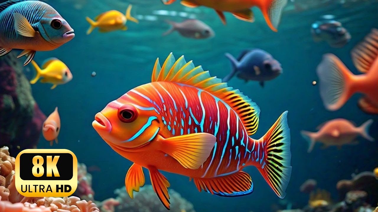 The Best 8K Aquarium for Relaxation II Relaxing Oceanscapes - Sleep ...