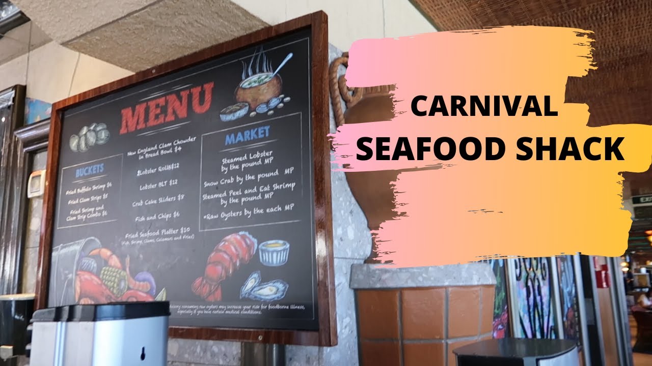 Carnival Seafood Shack - Prices & More - YouTube