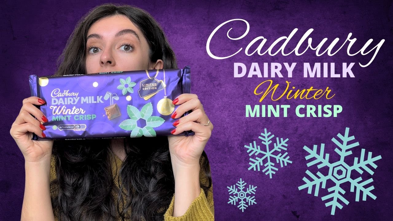 a new classic? - Cadbury Dairy Milk Winter Mint Crisp chocolate bar ...