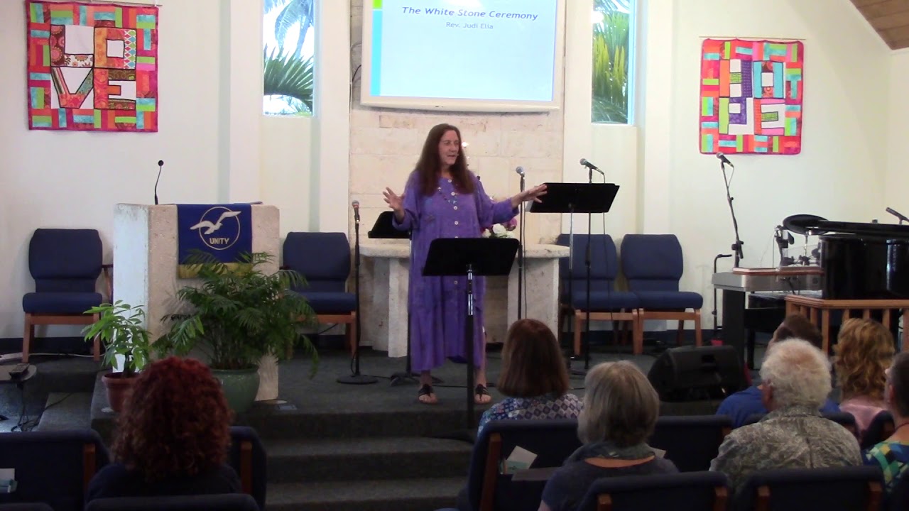 Lessons for Spiritual Living - The White Stone Ceremony - YouTube