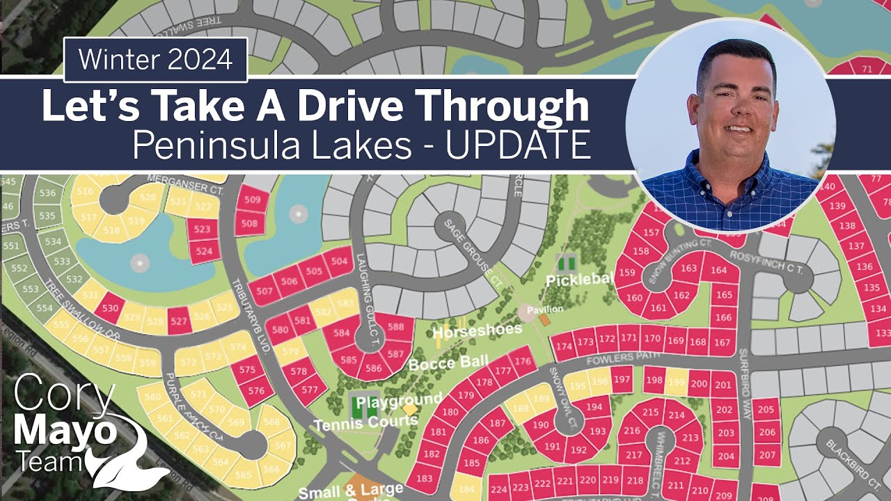 Peninsula Lakes Tour by Schell Brothers in Millsboro, DE || Cory Mayo ...