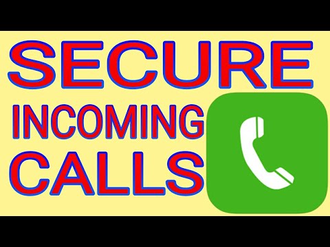 How to Secure Incoming Call Protect your Incoming Call - YouTube