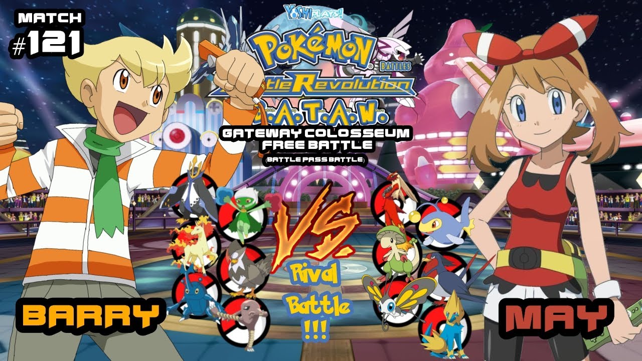 Pokemon Battle Revolution BATAW (Wi-Fi Battles) Match #121: Barry vs ...