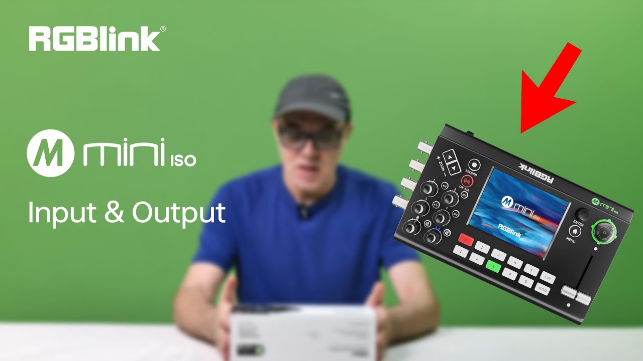 mini-ISO Input & Output #rgblink - YouTube