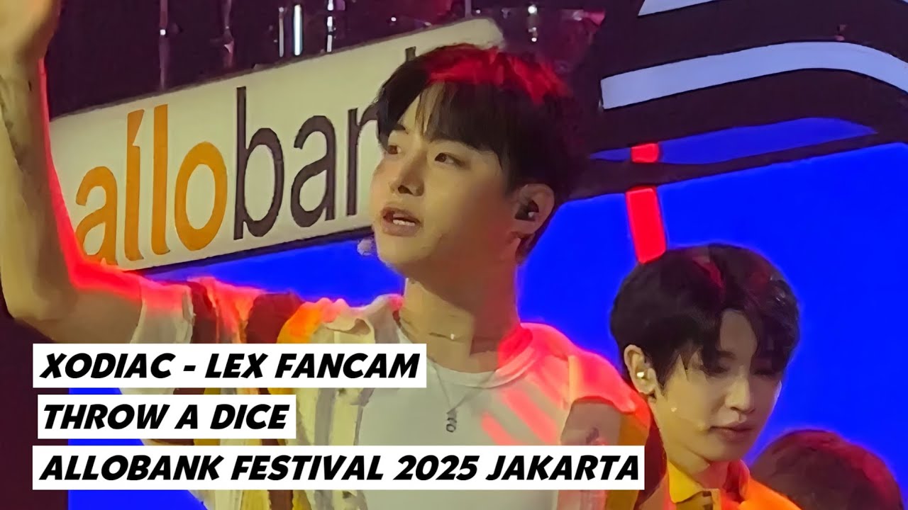 [4K] XODIAC - THROW A DICE [ LEX FANCAM FOCUS ] ALLOBANK FESTIVAL 2025 ...