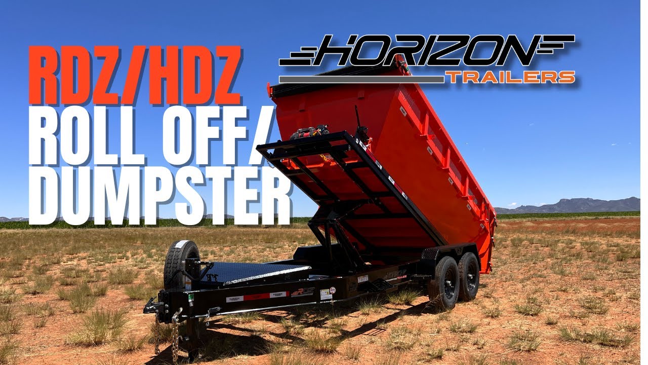 Discover the RDZ Roll Off | Horizon Trailers - YouTube