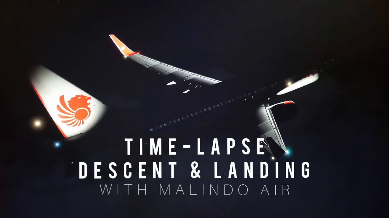 TIME-LAPSE Descent & Landing X Plane 11 - YouTube