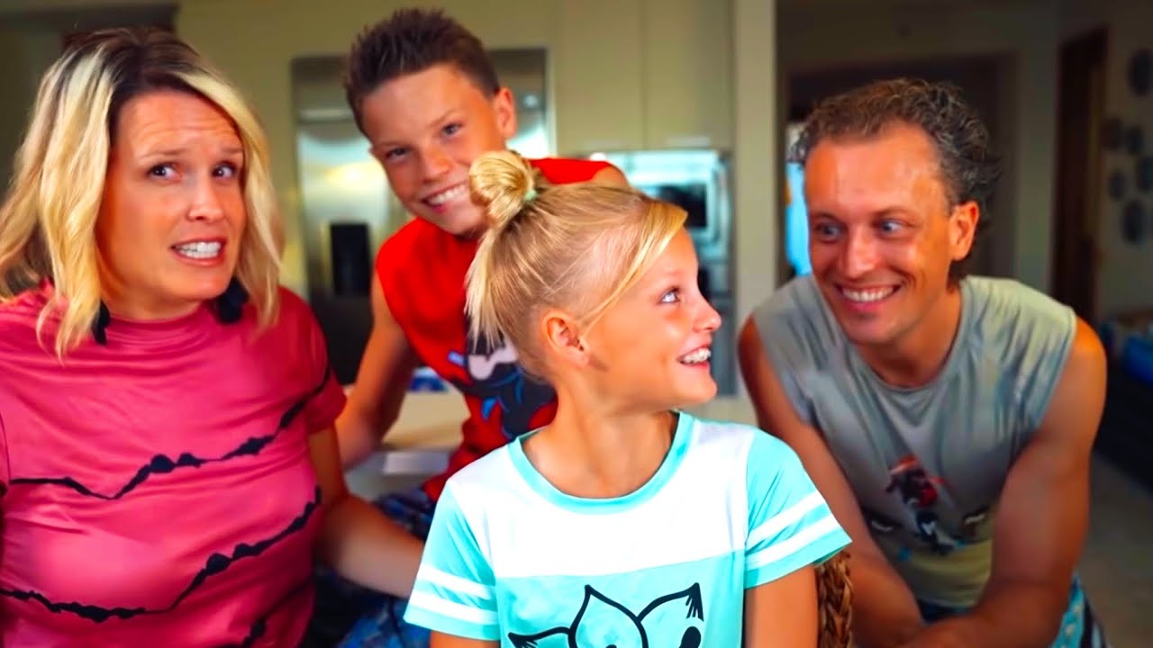The Ninja Fam! Payton’s Dad Pierces Her Ears Ninja Kidz TV Reaction ...