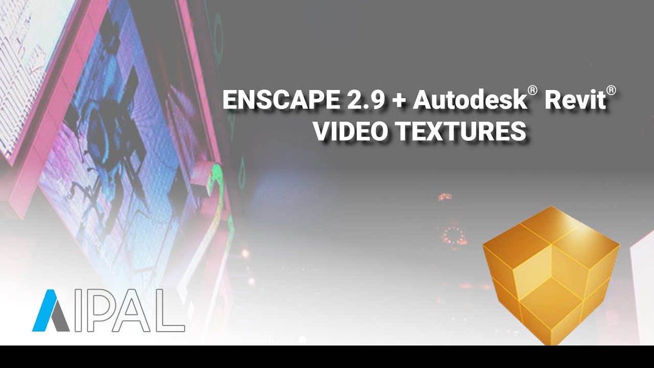 Enscape 2.9 - Video Textures for Autodesk Revit - YouTube