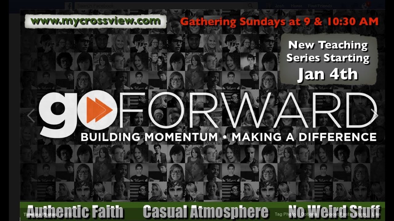 Go Forward Sermon Series-Jan 18th- Pastor Jon Swanson - YouTube