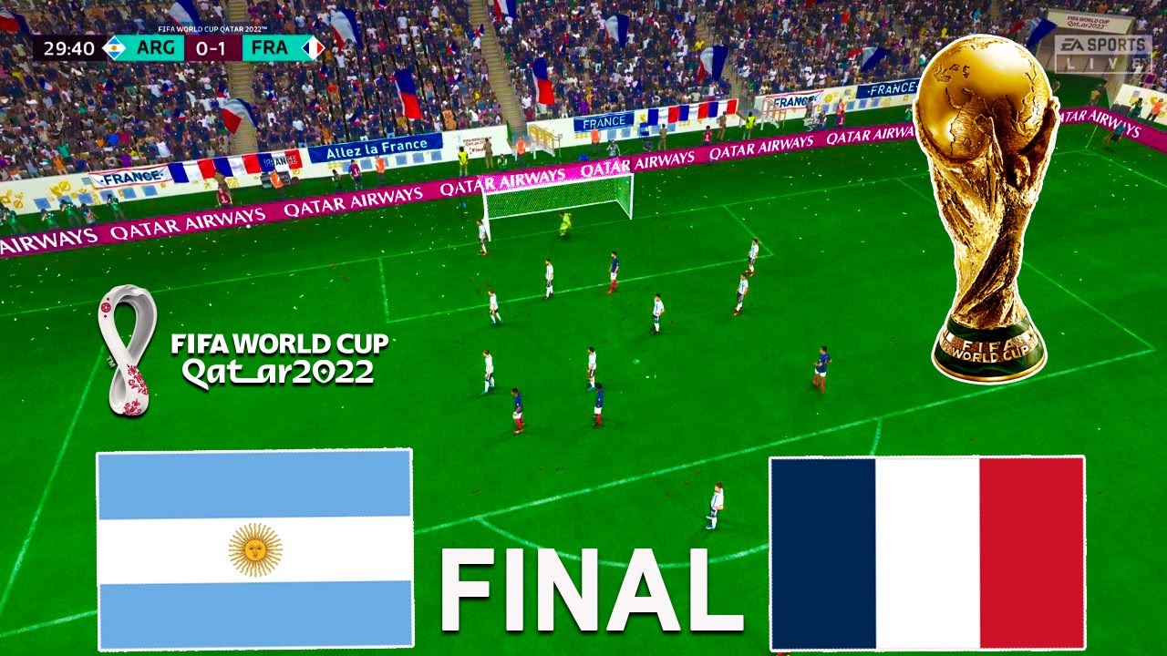FIFA 23 - FINAL FIFA World Cup 2022 Qatar - Full Match All Goals HD ...