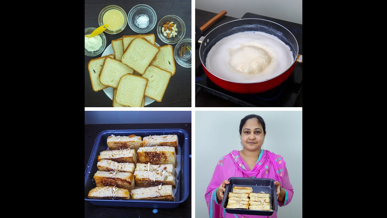 Kheer Toast Making Recipe by Tasty Ever - YouTube