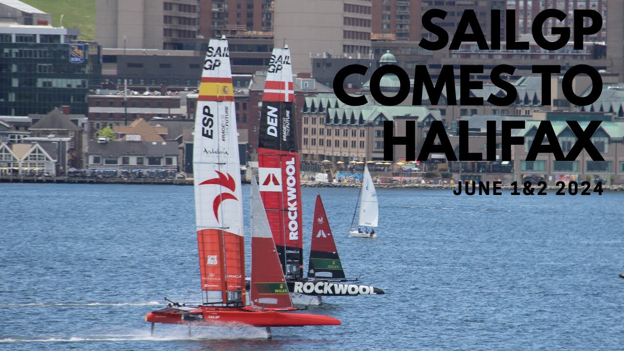 SailGP in Halifax Harbour - YouTube