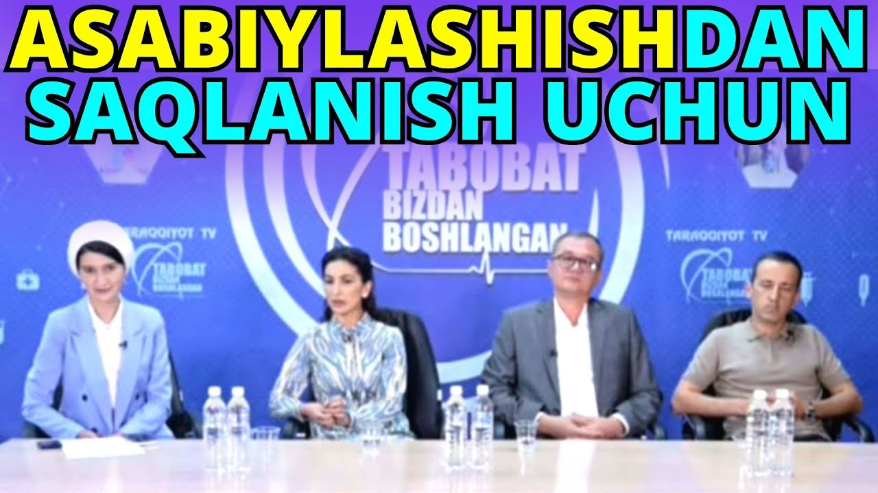 ASAB TIZIMINI EHTIYOT QILISH UCHUN ZARUR TAVSIYALAR - YouTube