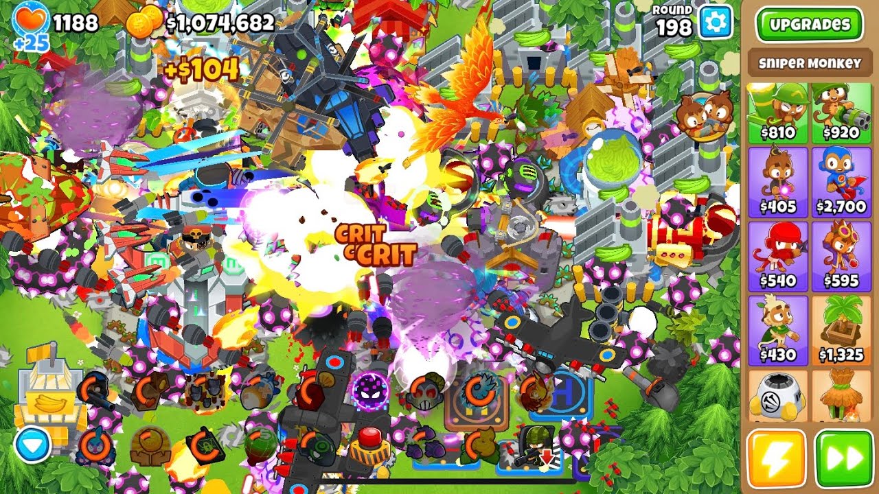 BTD6 Round 200 Selling Everything - YouTube