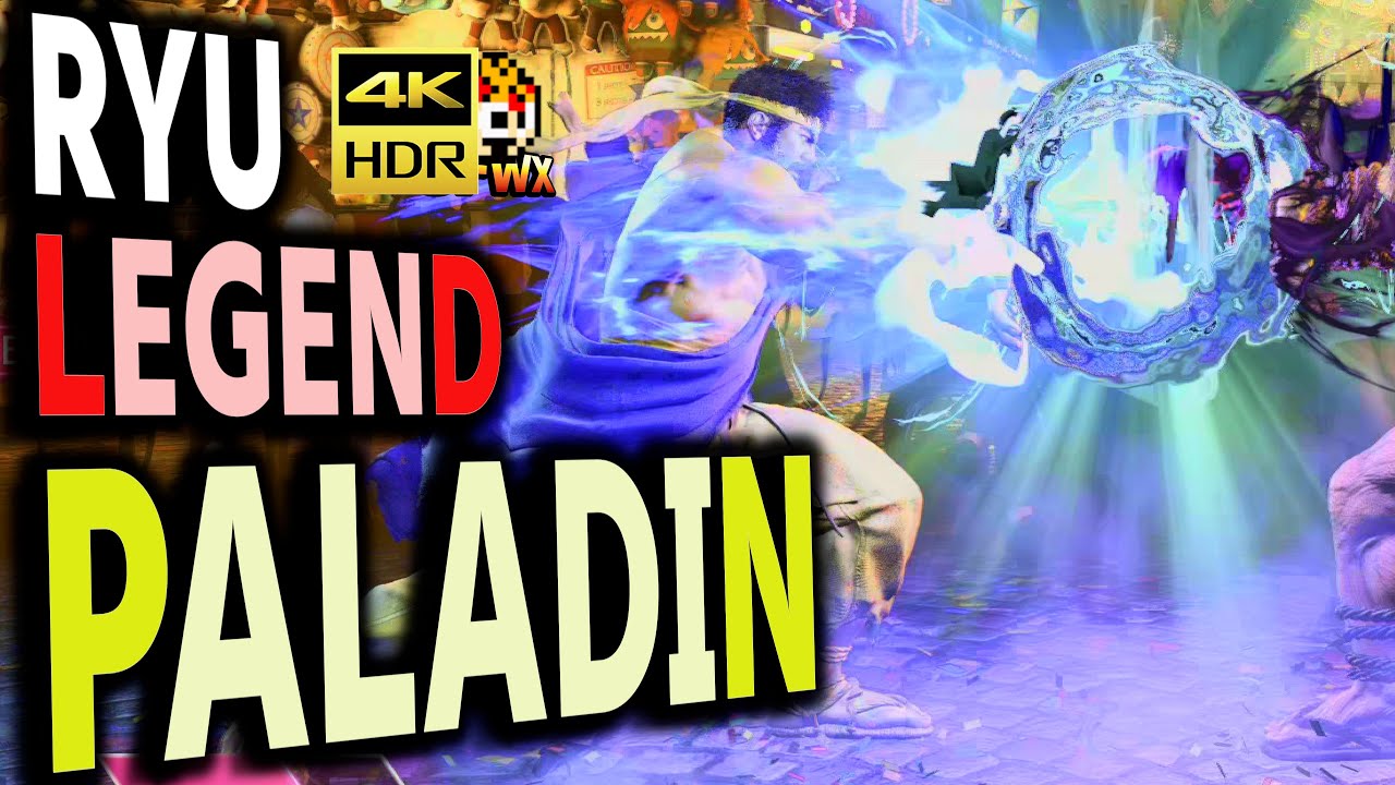 SF6: Paladin Ryu Legend VS Akuma | sf6 4K Street Fighter 6 - YouTube