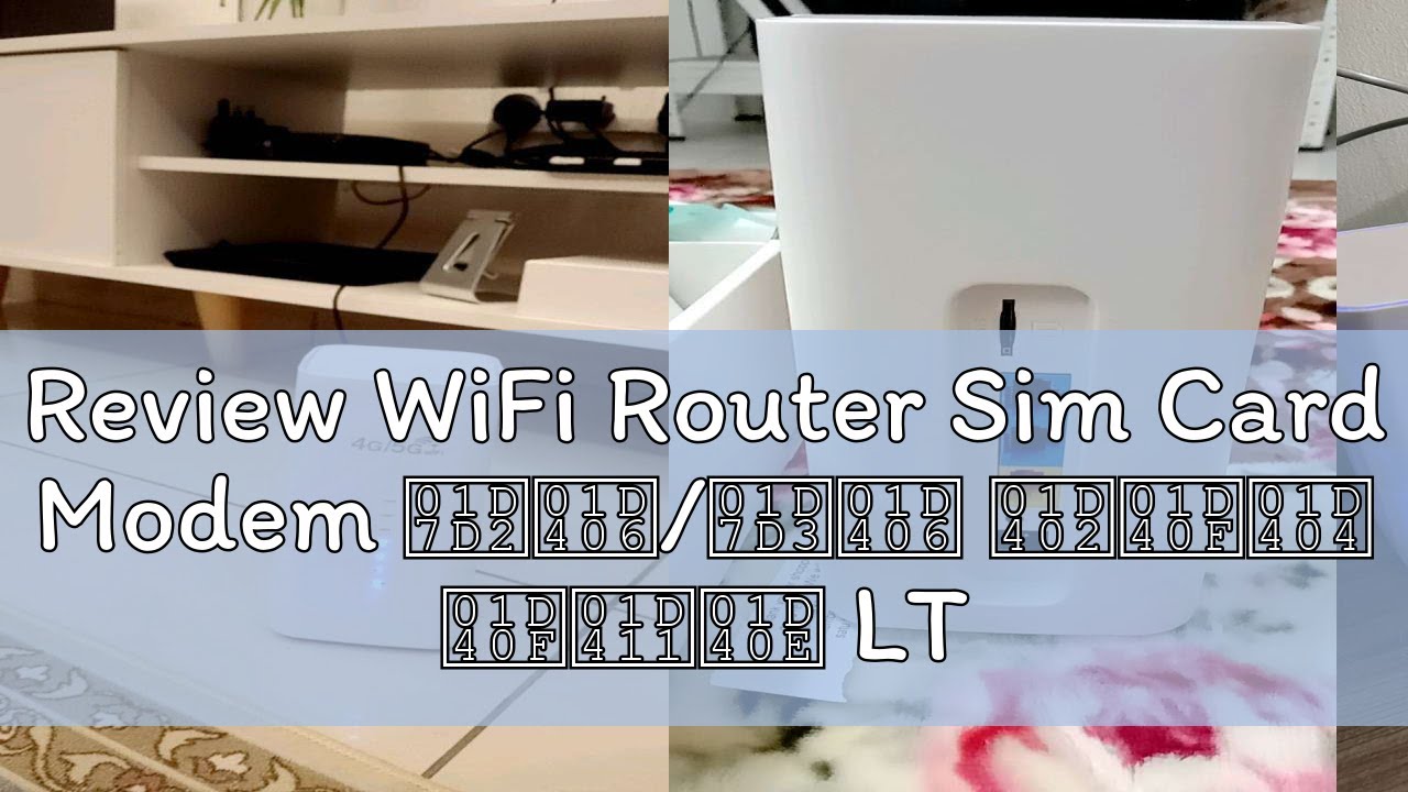 Review WiFi Router Sim Card Modem 𝟒𝐆/𝟓𝐆 𝐂𝐏𝐄 𝐏𝐑𝐎 LTE Open line Cat12 Up ...