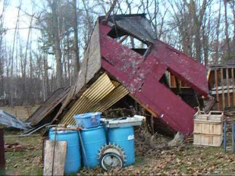 My barn falling down - YouTube
