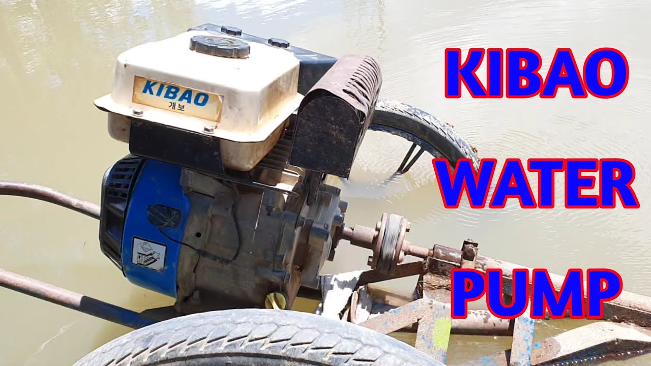 KIBAO KB8.5-R | Gasoline engine for water pump and boat @Khon_RothTV ...