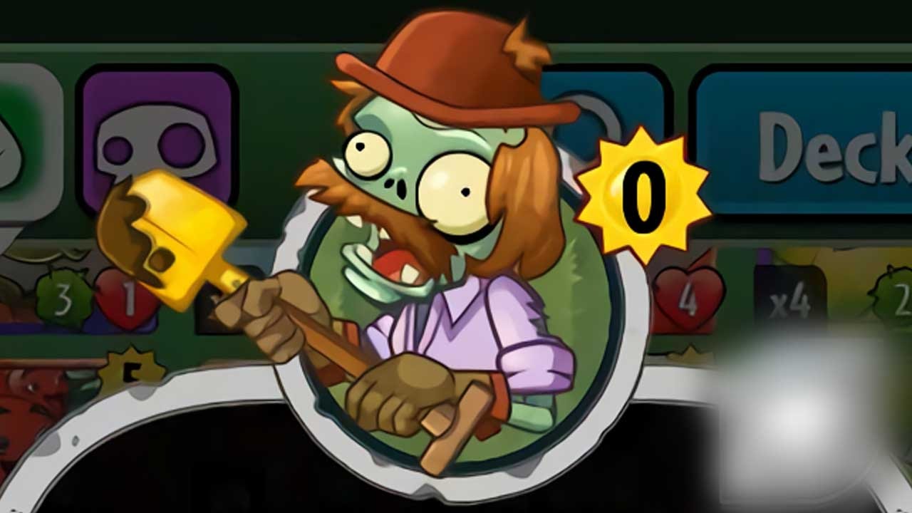 Plants vs Zombies Heroes - Unknown Card Added: Excavator Zombie - YouTube