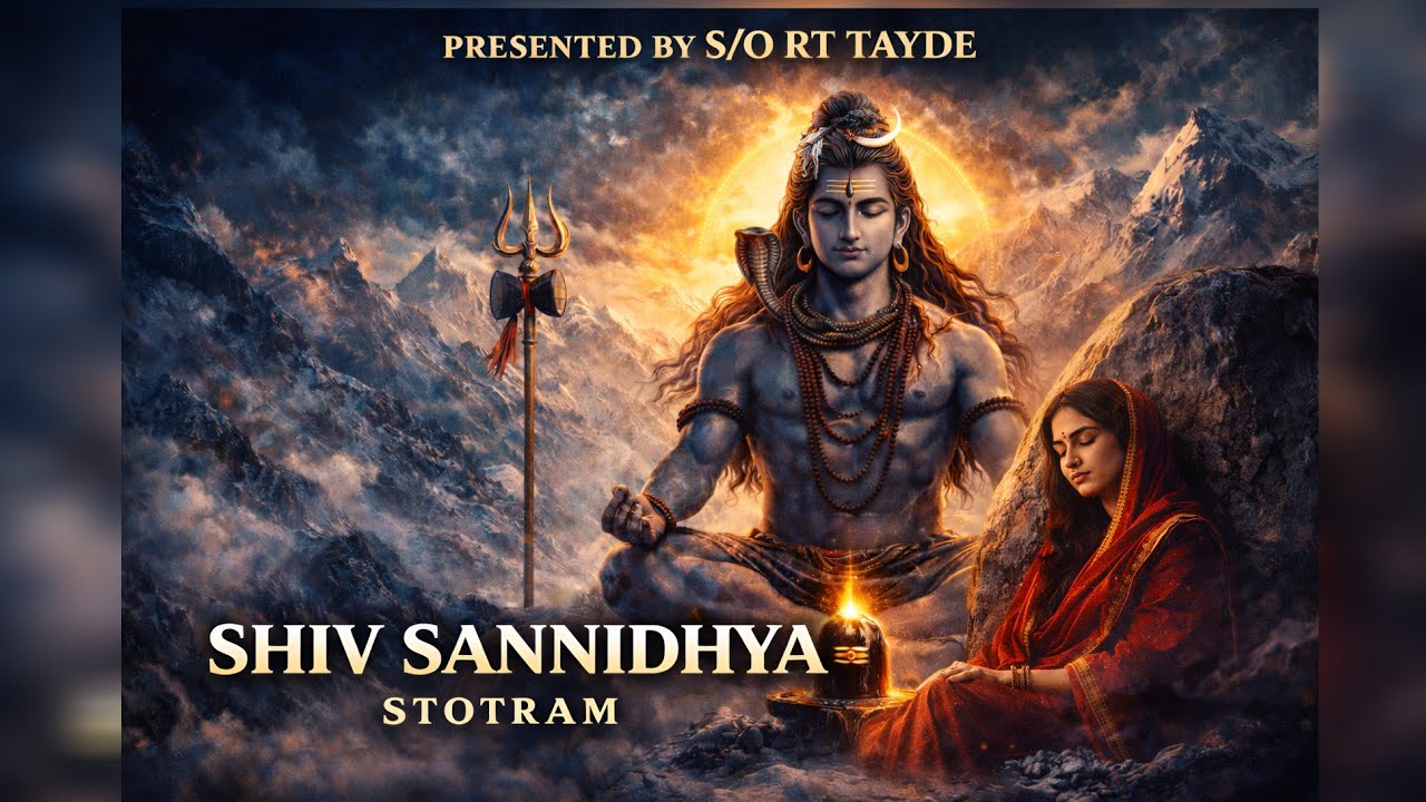 Shiv Sannidhya Stotram (Official Video) S/O RT TAYDE | Stotram ...