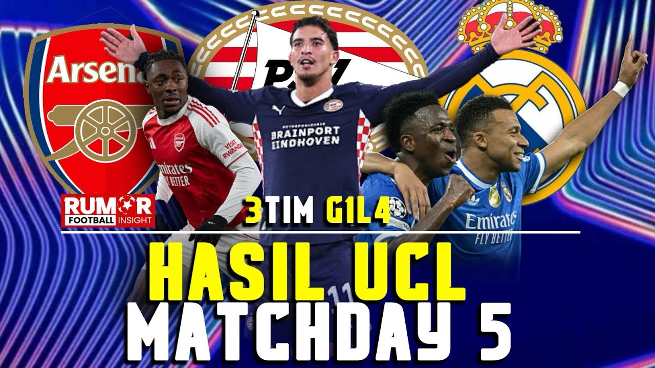 MBAPPE QUATRICK!! PSV HANCURIN IPUL😂 - UCL MATCHDAY 5 - YouTube
