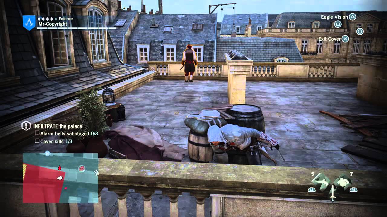 Assassin's Creed® Unity Bug - YouTube