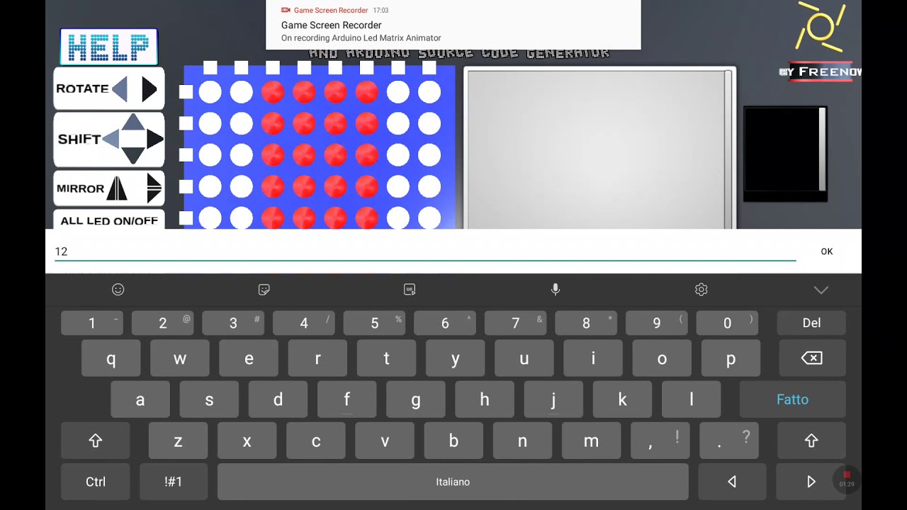 Arduino led matrix animator tutorial - YouTube