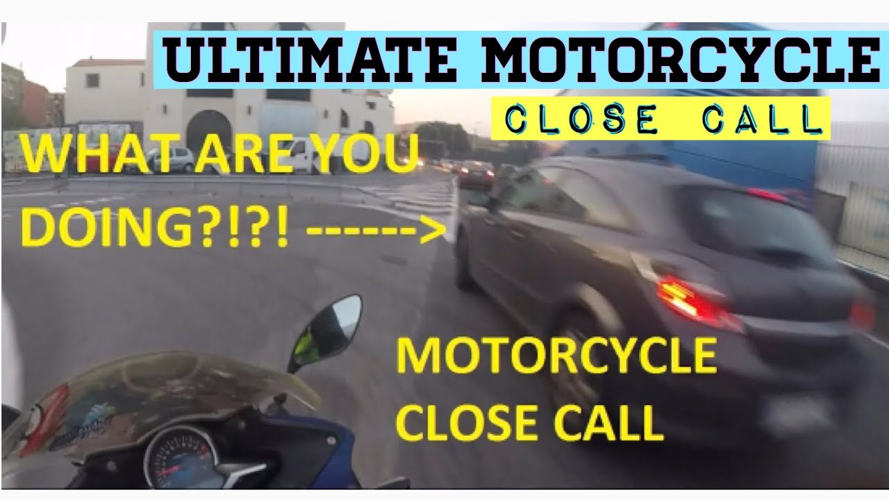 Ultimate motorcycle close calls - YouTube