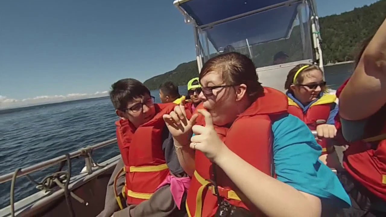 Deaf Youth Today (DYT) Deaf Kids' Camp - Hornby Island - YouTube
