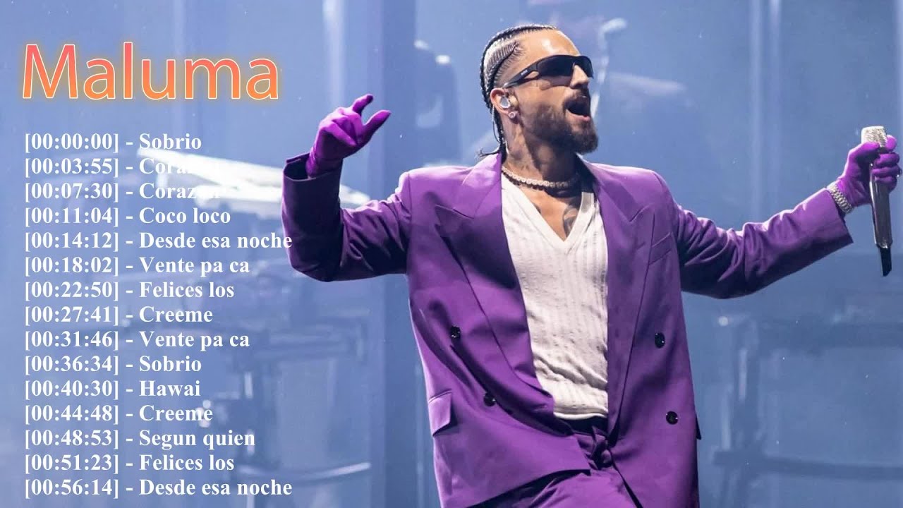 All-Time Best Maluma Hits You’ll Love - YouTube