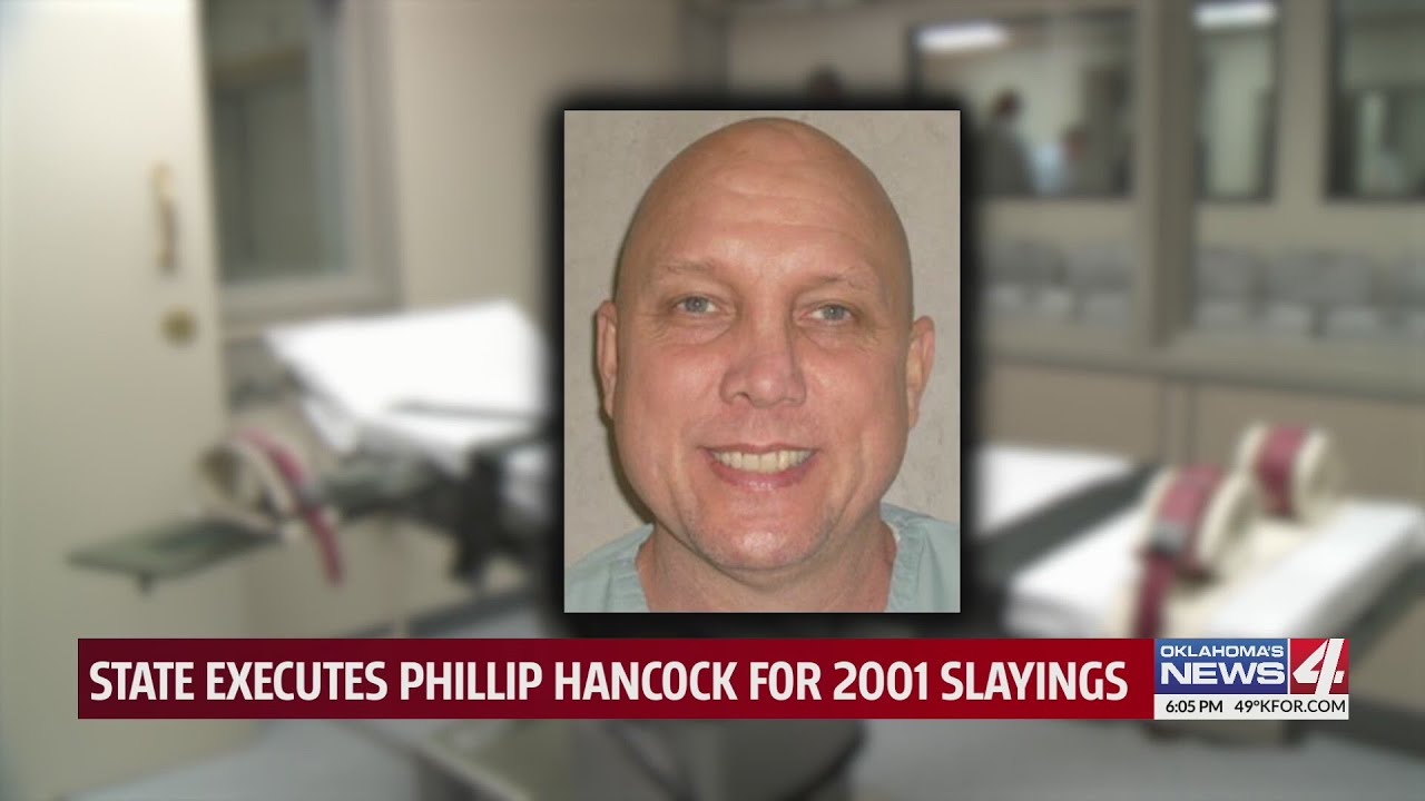 State executes Phillip Hancock for 2001 slayings - YouTube