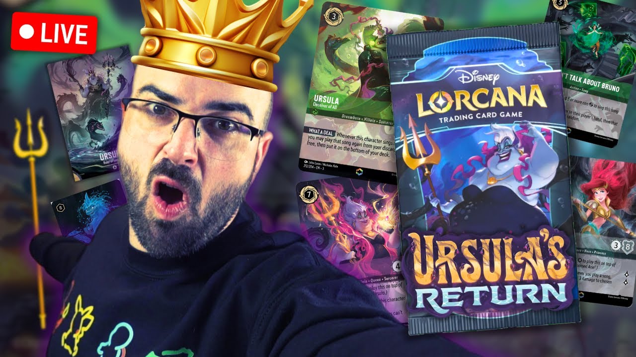 SHE'S BACK! OPENING DISNEY LORCANA CHAPTER 4: URSULA'S RETURN AND ...