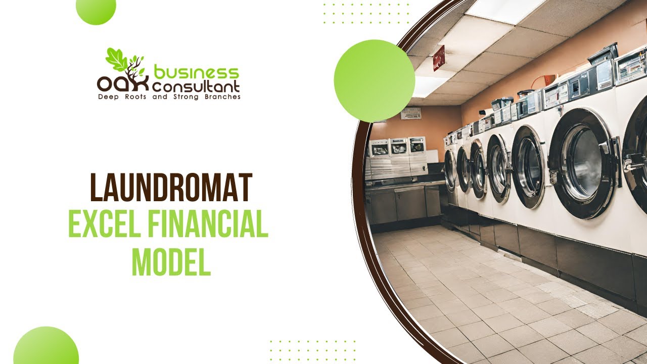 Laundromat Excel financial model - YouTube