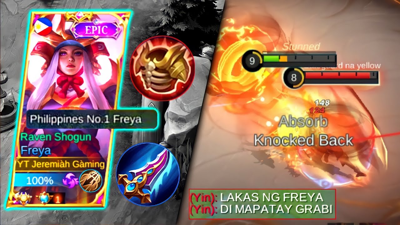 SUPER BROKEN ITEM FOR FREYA😮!? | TOP 1 GLOBAL FREYA | FREYA BEST BUILD ...