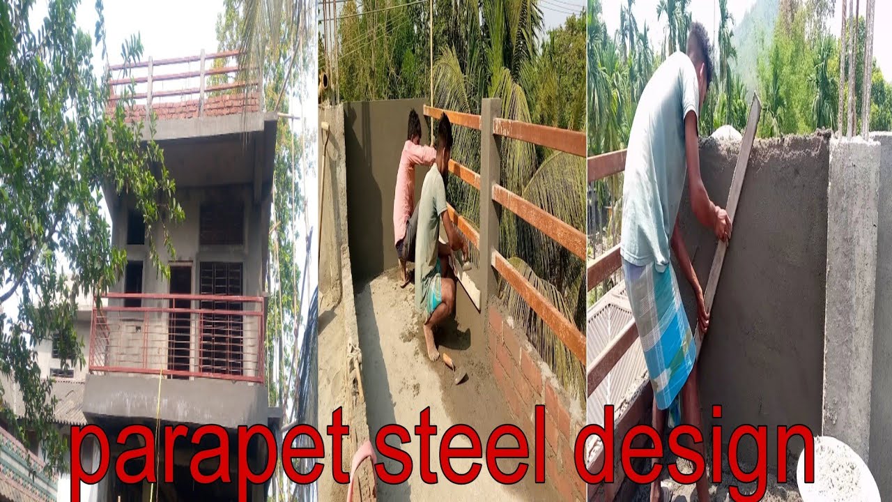 parapet steel design Anar Short fun 20 - YouTube