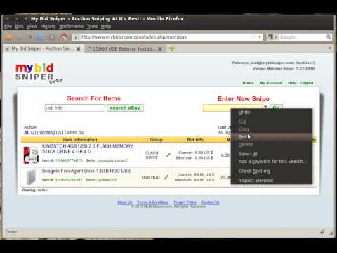 How To Snipe On Ebay - YouTube