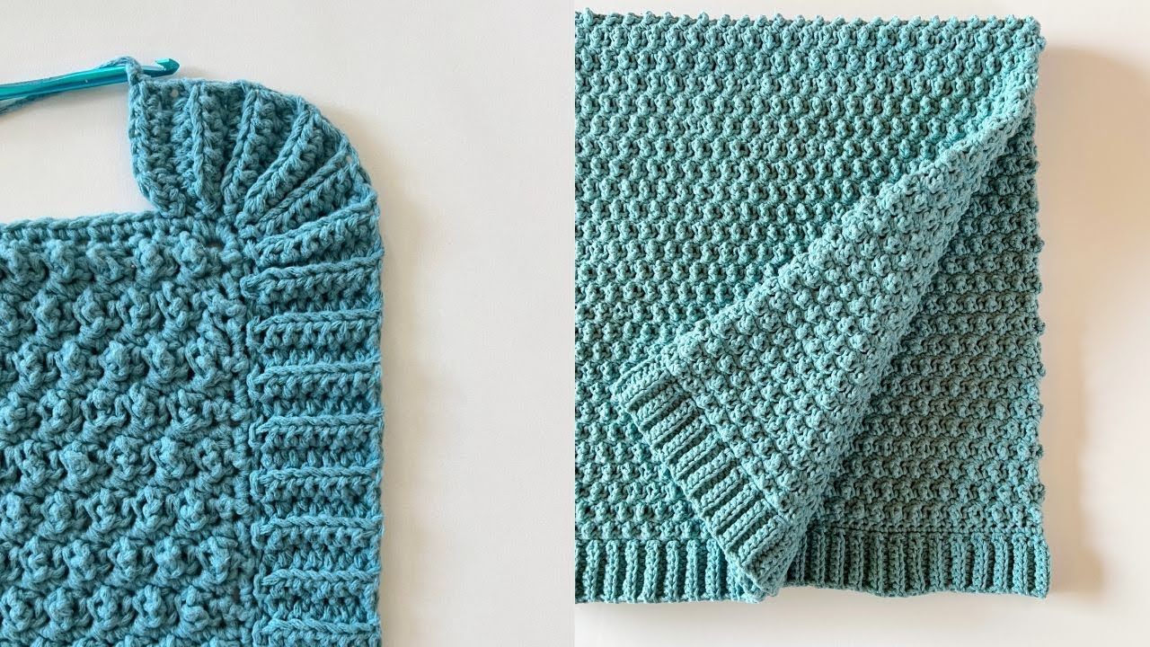 Crochet Grandma Cuddles Baby Blanket - YouTube