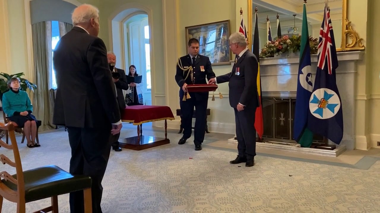 Peter Stoker Order of Australia Medal Ceremony July 2020 - YouTube