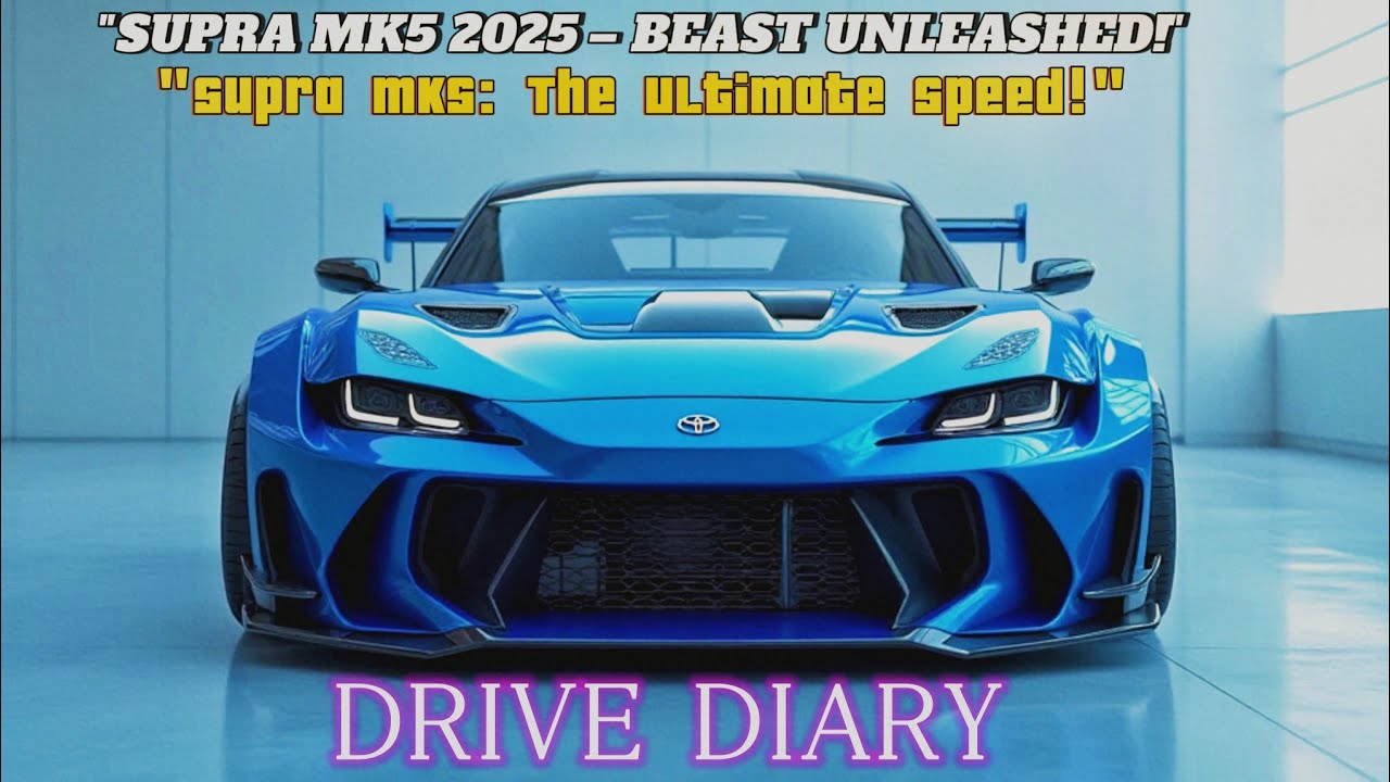 Supra MK5 2025 – The Ultimate Driving Machine! - YouTube