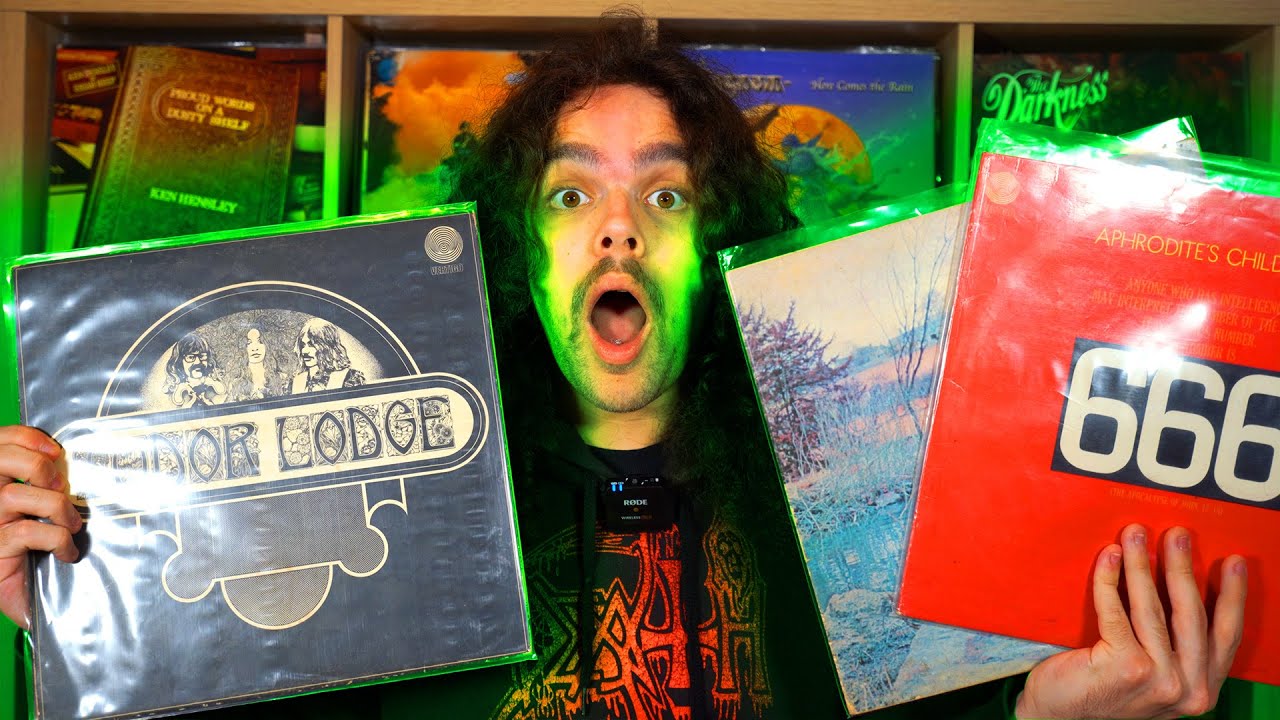 10 Rarest Albums In My Vinyl Record Collection! - YouTube