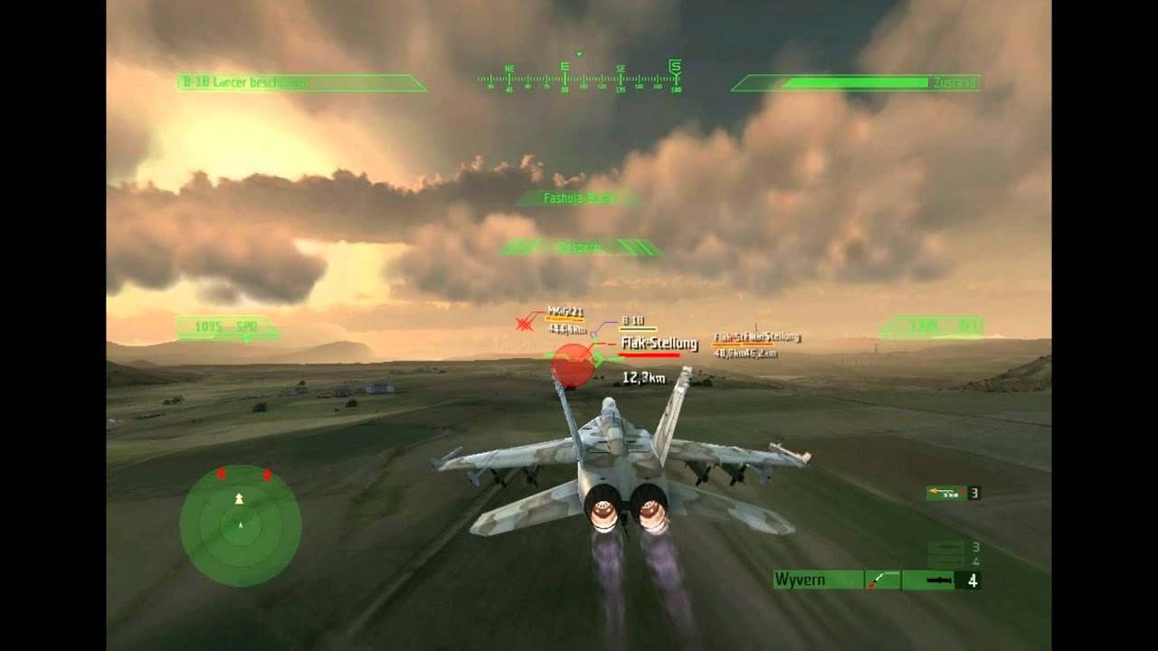 Jane's Advanced Strike Fighters JASF-Mission 2 Unter dem Radar Gameplay ...