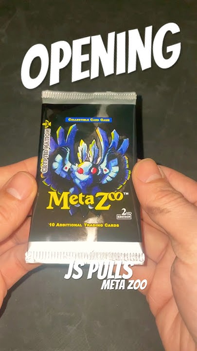 Meta zoo-Booster Pack Opening - YouTube